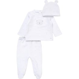 Rock A Bye Baby Boutique Set 'Eisb&auml;r' Gr&ouml;&szlig;e 50/56 silber / wei&szlig;