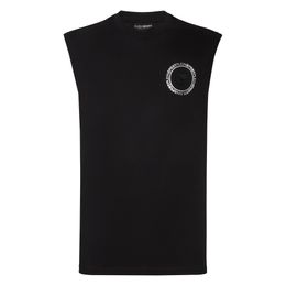 Plein Sport Tanktop Herren Gr&ouml;&szlig;e XL schwarz / wei&szlig;