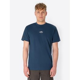 Spitzbub T-Shirt 'Flight' Herren Gr&ouml;&szlig;e XXXL blau / wei&szlig;