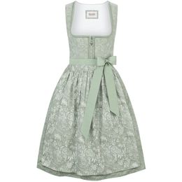 Stockerpoint Dirndl 'Karoline' Damen Gr&ouml;&szlig;e 34 pastellgr&uuml;n / wei&szlig;