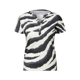 Cecil T-Shirt Damen Gr&ouml;&szlig;e S schwarz / wei&szlig;