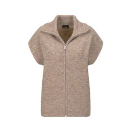 GOLDNER Strickweste Damen Gr&ouml;&szlig;e XL taupe