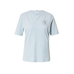 Tommy Hilfiger T-Shirt Damen Gr&ouml;&szlig;e XXL hellblau / schwarz
