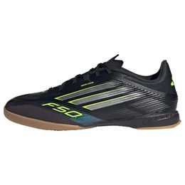 adidas Performance Fu&szlig;ballschuh 'F50 League' Herren Gr&ouml;&szlig;e 44.5/45 neongelb / silbergrau / schwarz