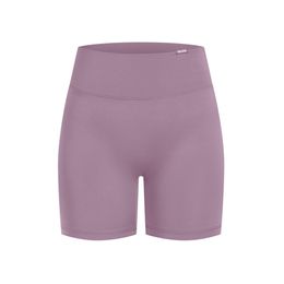 Smilodox High Waist Shorts Etty Soft Feel Damen Gr&ouml;&szlig;e M lila