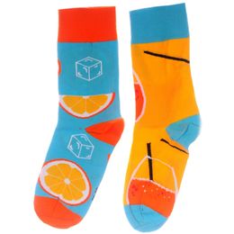 La Bortini Socken Damen Gr&ouml;&szlig;e 35/38 orange
