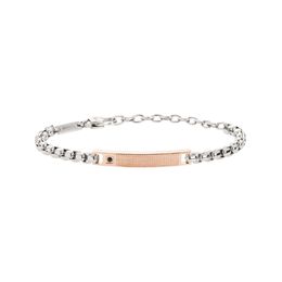 Breil Armband Herren Gr&ouml;&szlig;e One Size rosegold / silber