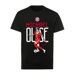 FC Bayern M&uuml;nchen Fc Bayern M&uuml;nchen T-Shirt Olise Herren Gr&ouml;&szlig;e XXXL rot / schwarz / wei&szlig;