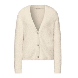Street One Cardigan mit Effektgarn Damen Gr&ouml;&szlig;e M beige