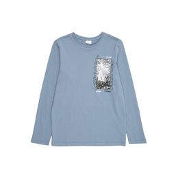 s.Oliver Shirt Jungen Gr&ouml;&szlig;e 134/140 hellblau / grau / schwarz / wei&szlig;