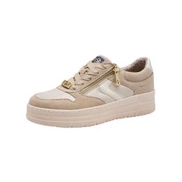Tamaris Sneaker Damen Gr&ouml;&szlig;e 40 beige / braun / cappuccino