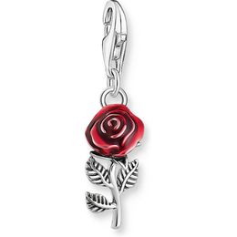 Thomas Sabo Anh&auml;nger Damen Gr&ouml;&szlig;e One Size blutrot / silber