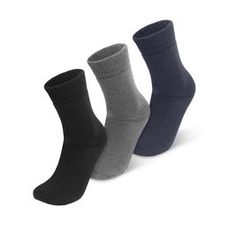 Polar Husky Socken Herren Gr&ouml;&szlig;e 35/38 navy / grau / schwarz