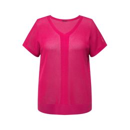 Ulla Popken Pullover Damen Gr&ouml;&szlig;e L/XL pink