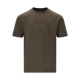 SOS T-Shirt Herren Gr&ouml;&szlig;e S oliv