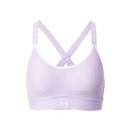 Under Armour Sport-BH 'Infinity' Damen Gr&ouml;&szlig;e M lavendel / wei&szlig;