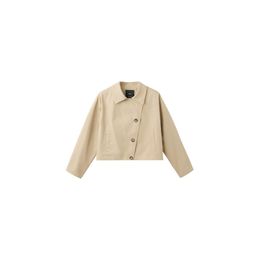 MANGO TEEN Jacke Damen Gr&ouml;&szlig;e L beige