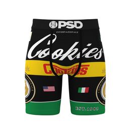 PSD Boxershorts 'COOKIES LAKE COMO' Herren Gr&ouml;&szlig;e XL gelb / gr&uuml;n / schwarz