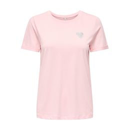 Only Carmakoma T-Shirt Damen Gr&ouml;&szlig;e S altrosa