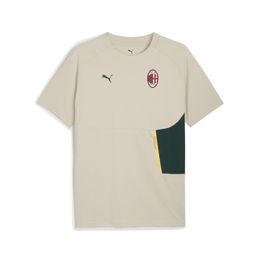 Puma Funktionsshirt 'AC Milan Pumatech' Herren Gr&ouml;&szlig;e XL beige / tanne / dunkelrot