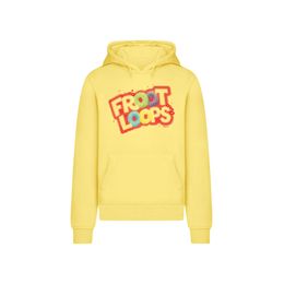 F4NT4STIC Sweatshirt 'Kellogg's Froot Loops Breakfast Cereal Pop Art' Herren Gr&ouml;&szlig;e M gelb / mischfarben