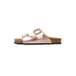 Pepe Jeans Pantolette 'Oban Claic' Damen Gr&ouml;&szlig;e 38 rosegold / schwarz