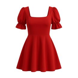 Jane's Kleid Damen Gr&ouml;&szlig;e 36/38 rot Winterkleid