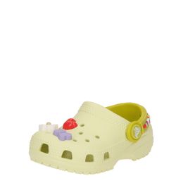 Crocs Clogs 'Classic Friendship Bracelet' Jungen Gr&ouml;&szlig;e 22/23 dunkelgelb / hellgr&uuml;n / lavendel / hellrot