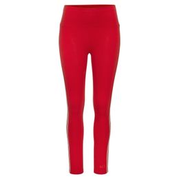H.I.S. H.I.S Leggings Damen Gr&ouml;&szlig;e XS rot / wei&szlig;