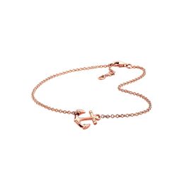 Elli Fu&szlig;schmuck 'Anker' Damen Gr&ouml;&szlig;e One Size rosegold