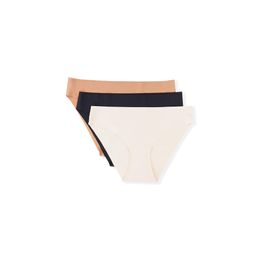 Etam Slip Damen Gr&ouml;&szlig;e XL hellbeige / dunkelbeige / schwarz