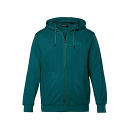 Men Plus Sweatjacke Herren Gr&ouml;&szlig;e L dunkelgr&uuml;n