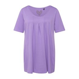 Ulla Popken Shirt Damen Gr&ouml;&szlig;e 4XL/5XL flieder