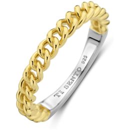 Ti Sento Milano Ring Damen Gr&ouml;&szlig;e 50 gold / silber