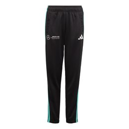 adidas Performance Sporthose 'Mercedes - AMG Petronas Formula One Team DNA' Jungen Gr&ouml;&szlig;e 128 aqua / schwarz / wei&szlig;