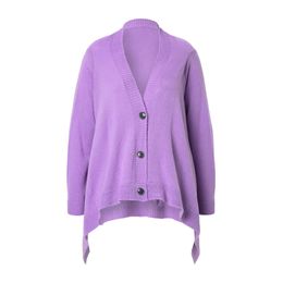MIAMODA Strickjacke Damen Gr&ouml;&szlig;e XXXL/4XL lavendel