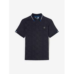 Le Temps Des Cerises Poloshirt 'Medal' Herren Gr&ouml;&szlig;e XL navy / saphir / wei&szlig;