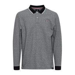 FQ1924 Shirt 'Emiljan' Herren Gr&ouml;&szlig;e XXL graumeliert / schwarz / wei&szlig;