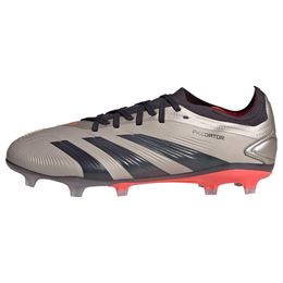 adidas Performance Fu&szlig;ballschuh 'Predator Pro' Herren Gr&ouml;&szlig;e 42.5/43 silbergrau / schwarz
