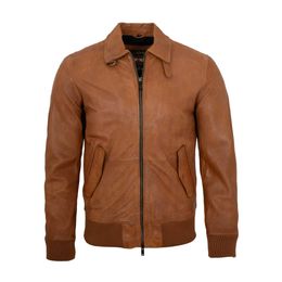 Freaky Nation &Uuml;bergangsjacke 'Do It!' Herren Gr&ouml;&szlig;e M cognac