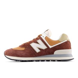 New Balance Sneaker '574' Herren Gr&ouml;&szlig;e 44.5 cognac / orange