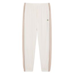 Lacoste Jogginghose Herren Gr&ouml;&szlig;e L beige / wei&szlig;