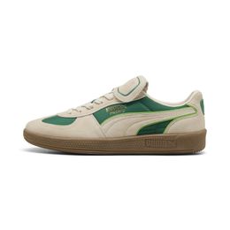 Puma Sneaker 'Palermo' Herren Gr&ouml;&szlig;e 47 hellbeige / gr&uuml;n
