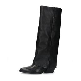Sacha London SACHA Cowboystiefel Damen Gr&ouml;&szlig;e 41 schwarz Winterschuhe
