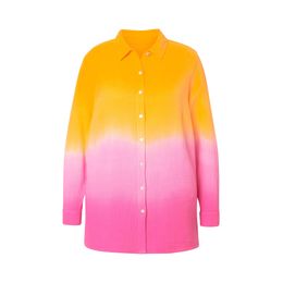 Angel of Style Bluse Damen Gr&ouml;&szlig;e 5XL goldgelb / orange / rosa / hellpink