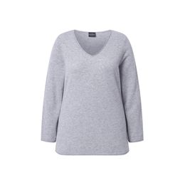 Ulla Popken Pullover Damen Gr&ouml;&szlig;e L/XL hellgrau