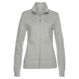 Bench Bench. Sweatjacke Damen Gr&ouml;&szlig;e 4XL/5XL graumeliert