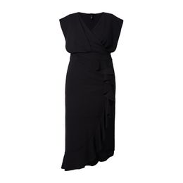 Ulla Popken Kleid Damen Gr&ouml;&szlig;e 44 schwarz Winterkleid