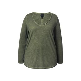 Ulla Popken Shirt Damen Gr&ouml;&szlig;e XXXL/4XL oliv