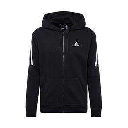 adidas Sportswear Sportsweatjacke 'Future Icons' Herren Gr&ouml;&szlig;e XL schwarz / wei&szlig;